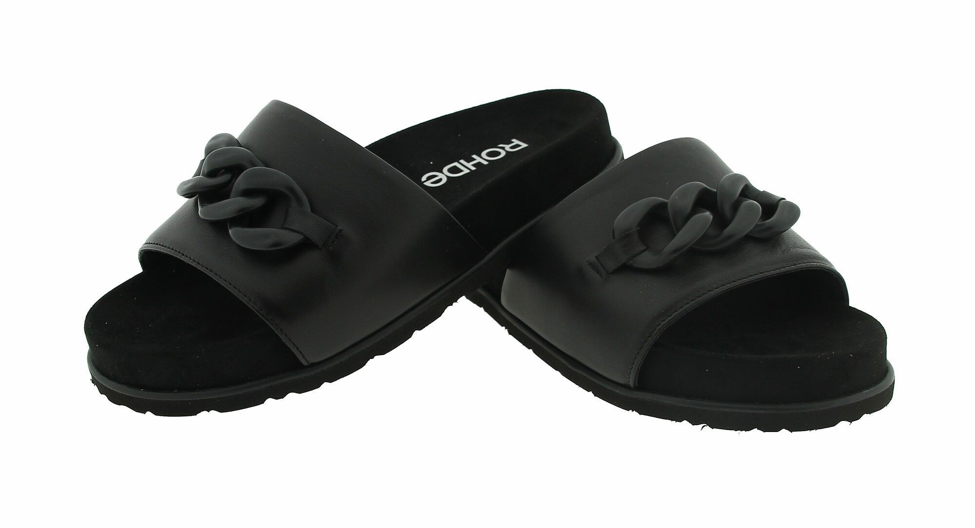 Rohde Slipper Siena Black 6272-90 G | Dames en Herenschoenen online kopen