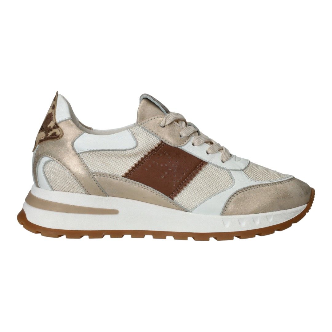 Piedi Nudi Sneakers Goud Leopard Helen | Dames en Herenschoenen online ...